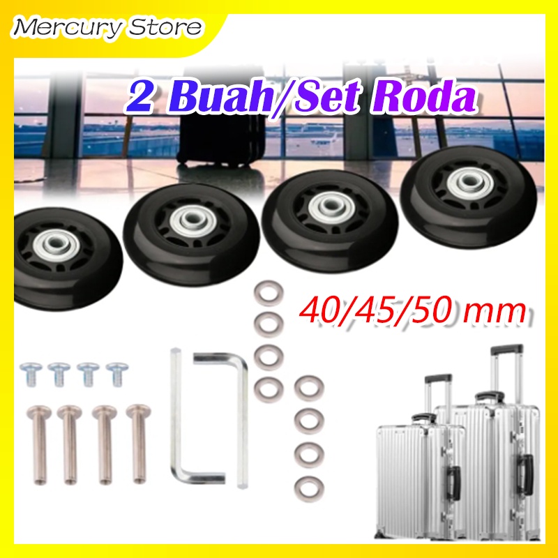 2pcs/set Replacement Suitcase Wheels Luggage Replacement Wheel 40 45 50 ...