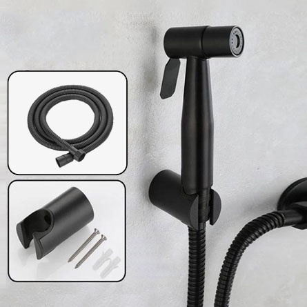 Stainless Steel Bidet Spray Set Heavy Duty 3In1 Bathroom Hand Held ...