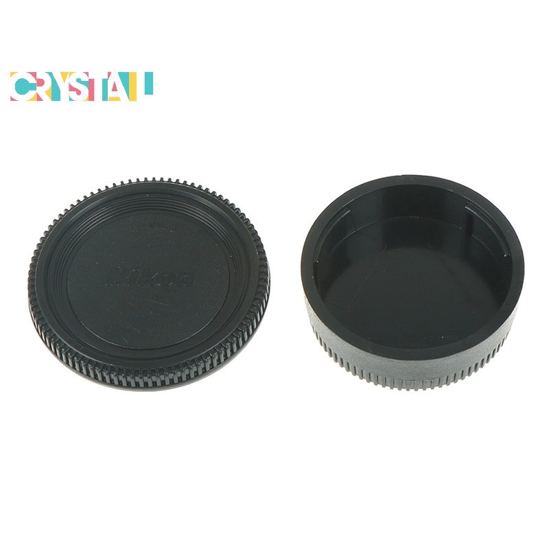 Crystal- Camera Body Cover Lens Rear Cap For Nikon F D7100 D5200 D5300 ...