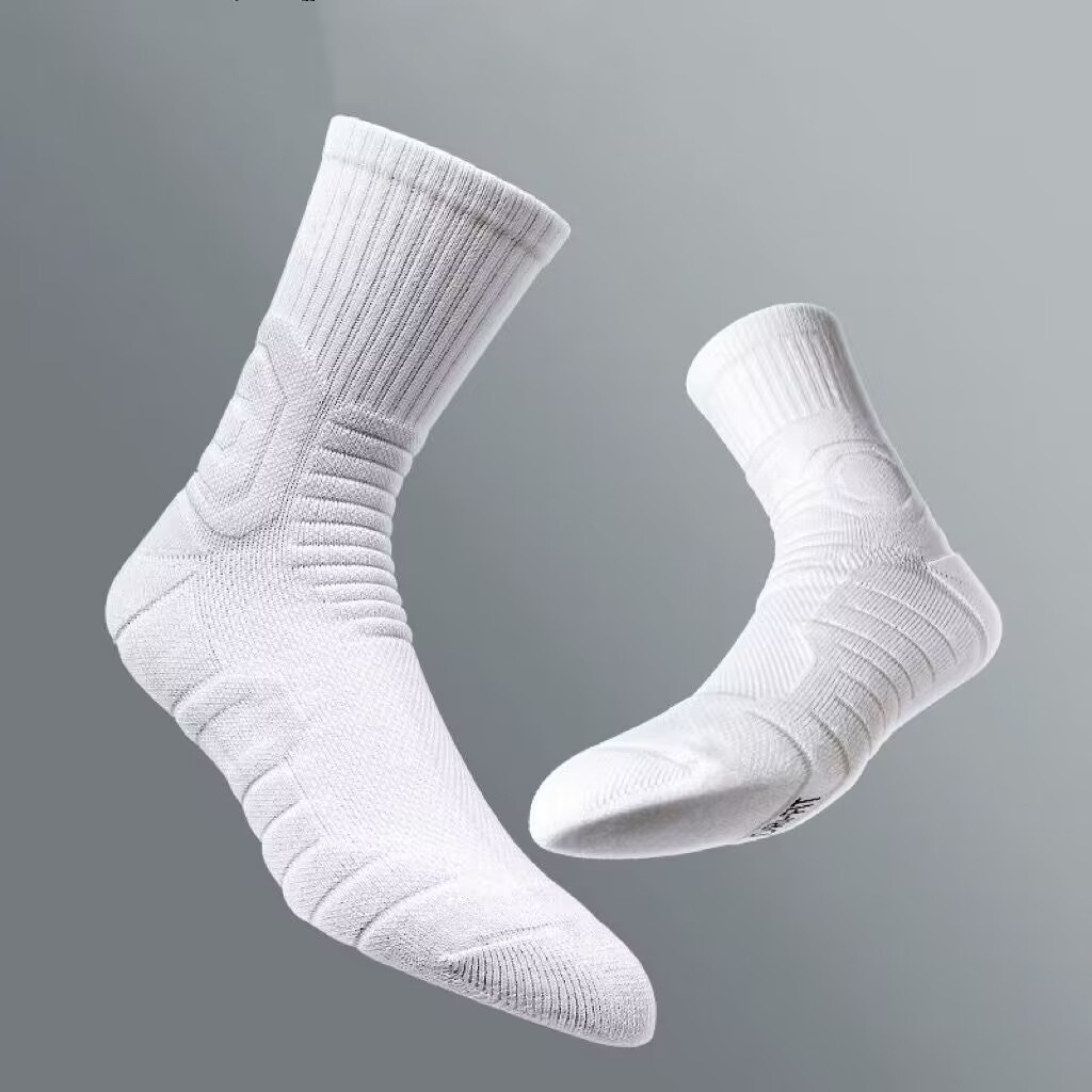 Professional Towel Bottom Basketball Socks High Cut Non-slip Sports ...