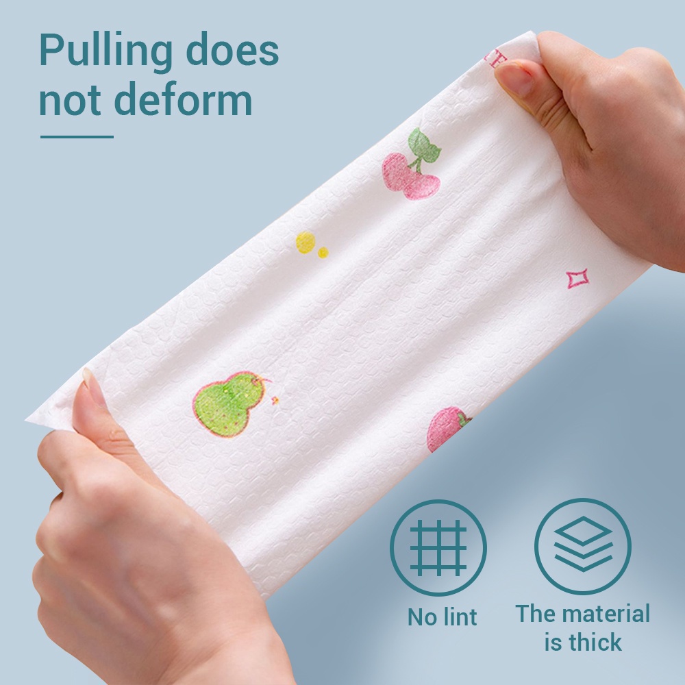 50 Pulls Kitchen Tissue Paper Oil Absorbent Disposable Party Paper ...