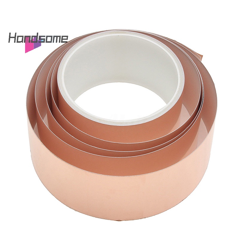 Handsome- 50mm x 3m EMI Copper Foil Shielding Tape Conductive Self ...