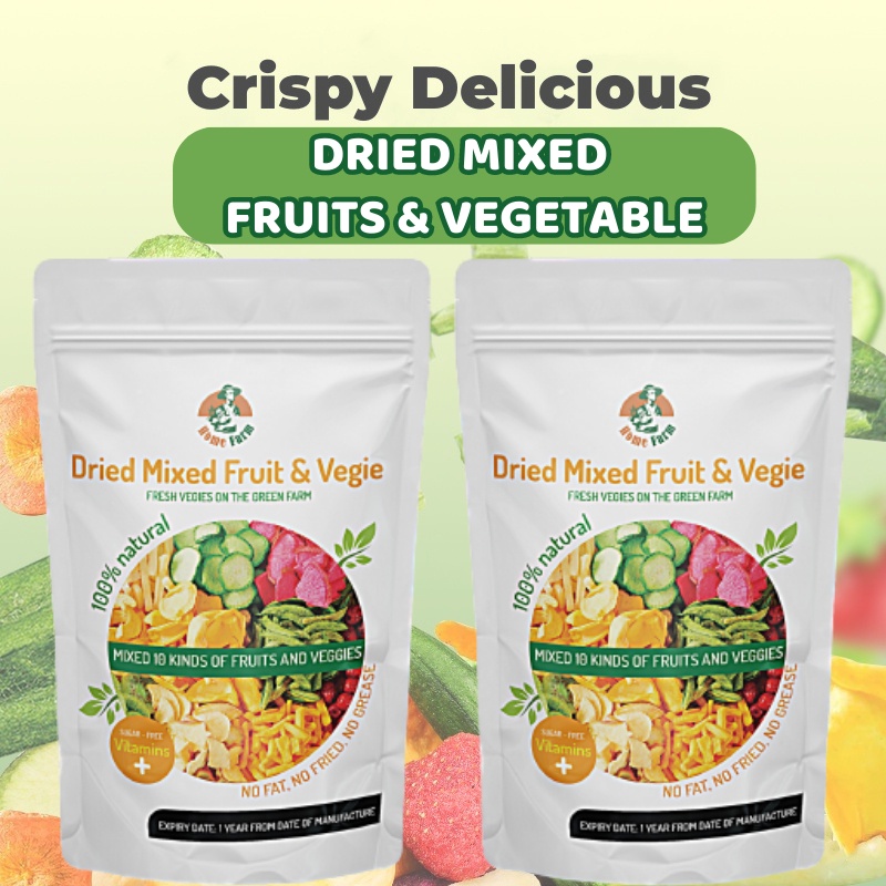 Dried Fruits And Vegetables Crisps Mixed 10 Fruits And Veggie Snack ...