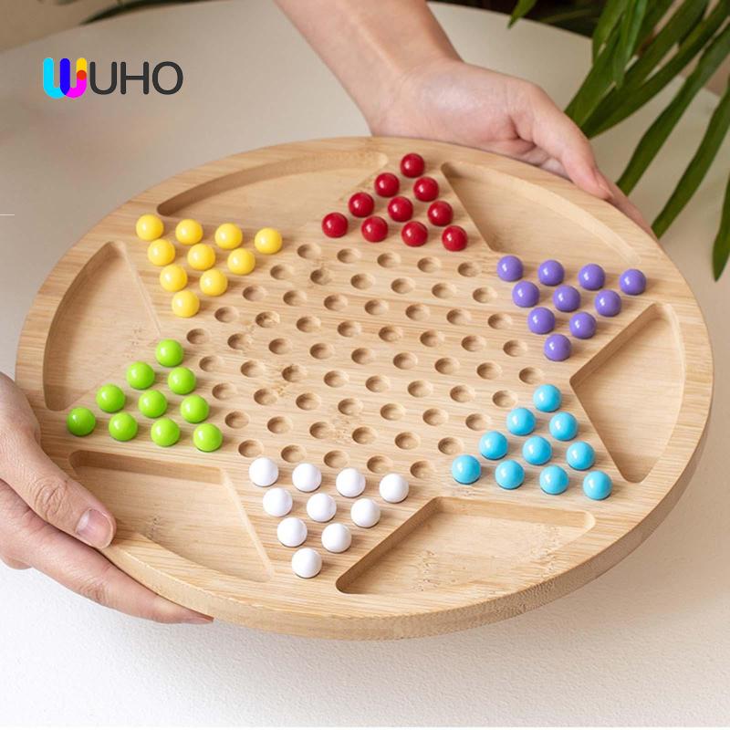 [WUHO] Chinese Checkers Game Set 29cm Family Board Game for Seniors ...