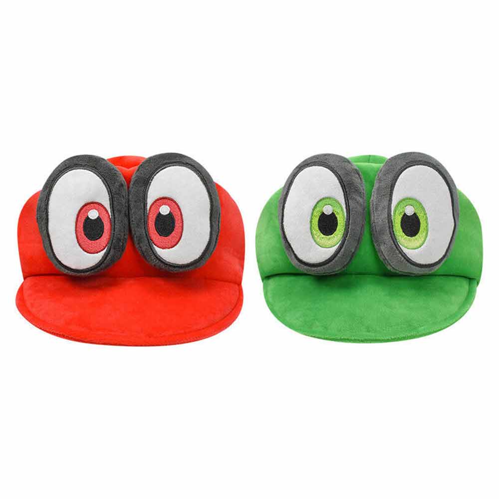 Super Mario Bros Odyssey Cappy Cosplay Cap Plush hat | Shopee Philippines