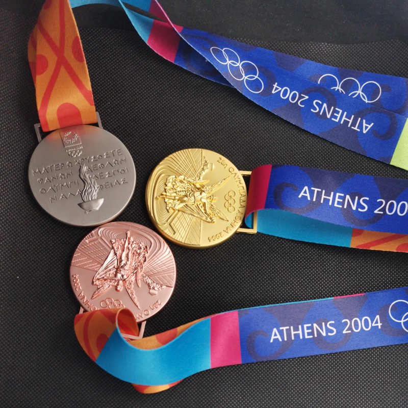 2004 Summer Olympics Athens Gold,Silver & Bronze Medal | Shopee Philippines