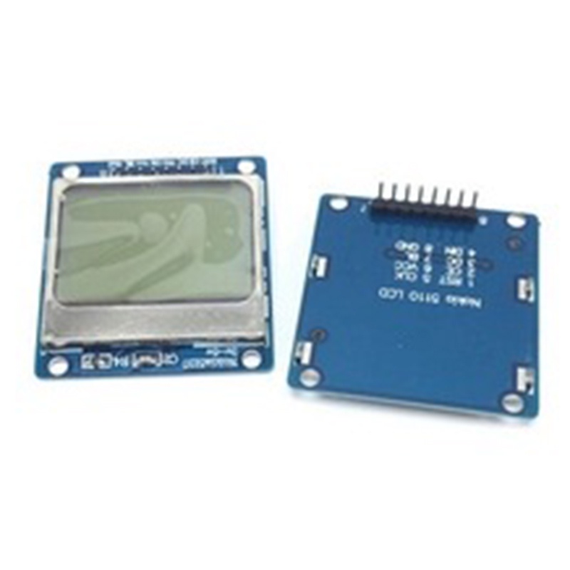 PCB 84 * 48 84x84 lcd5110 Nokia 5110 Screen LCD Module Monitor Blue ...
