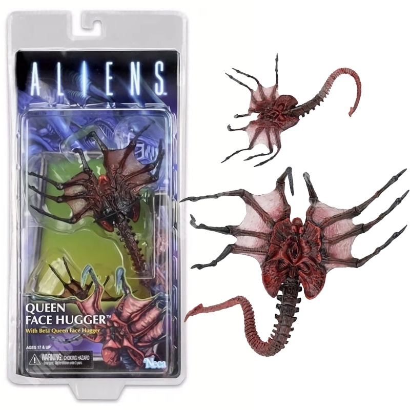 Alien NECA Predator Xenomorph Egg Newborn Facehugger Chestburster ...