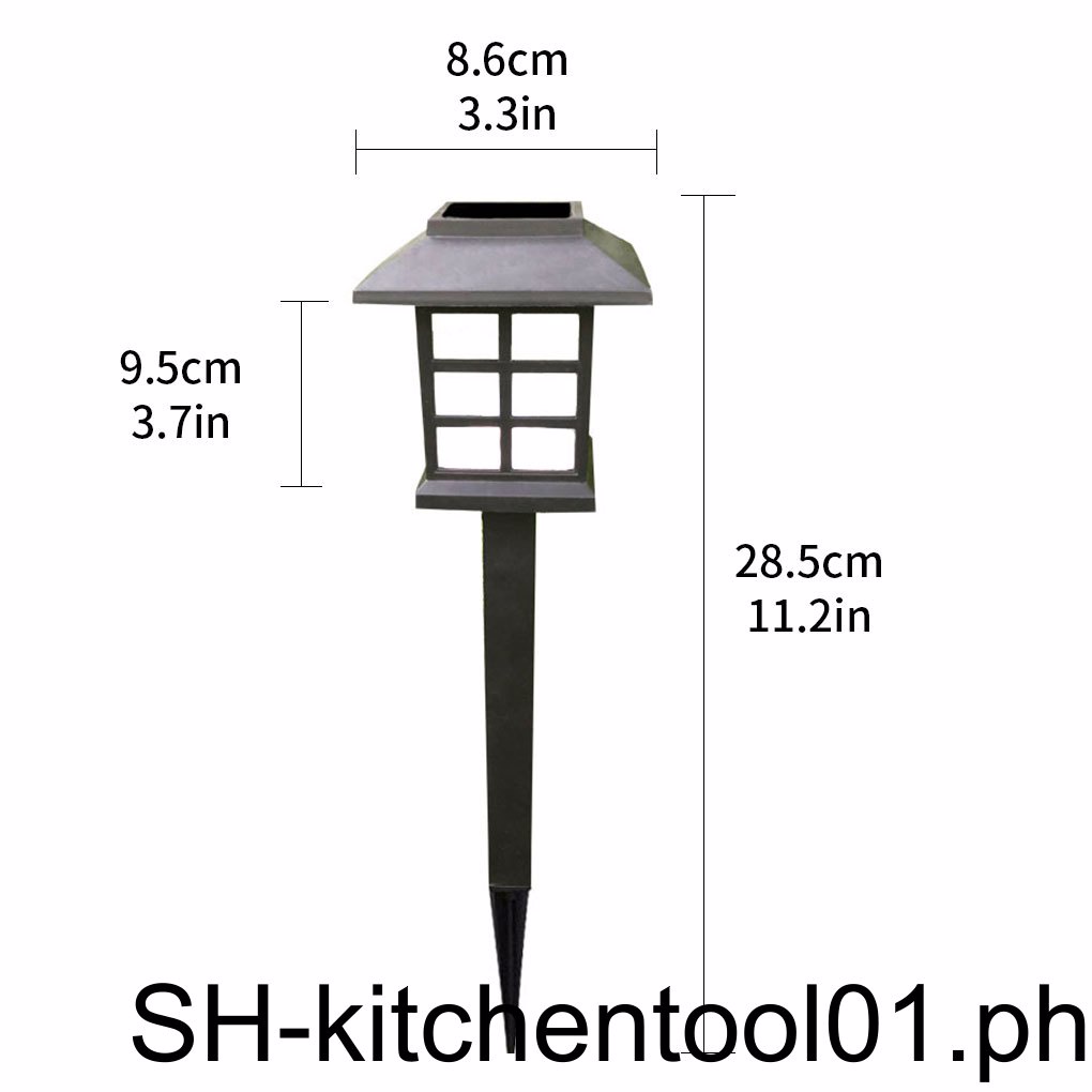 1/2/3 Solar IP68 Lawn Lamps Pathway Lights Outdoor Waterproof Solar ...