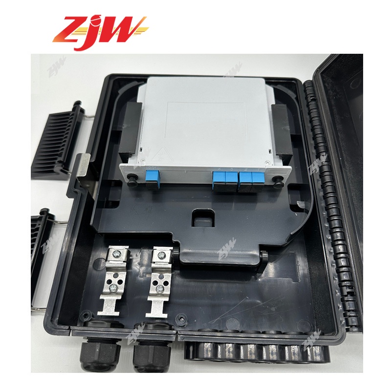 ZJW 8 port Fiber Splitter Nap Box FTTH Insert type Fiber Optic ...