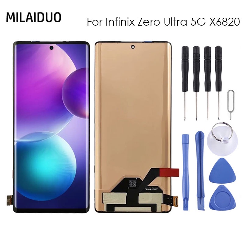 Original AMOLED / TFT LCD for Infinix Zero Ultra X6820 LCD Touch Screen Digitizer Display ...