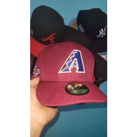 M1 Arizona Diamondback Baseball Hat Non Adjustable Hat Fully Enclosed ...