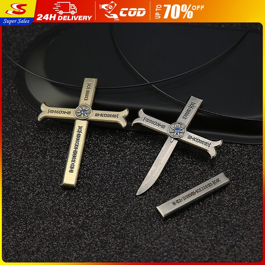 【SuperSales】Anime One Piece Jewelry Necklace Dracule Mihawk Cross ...