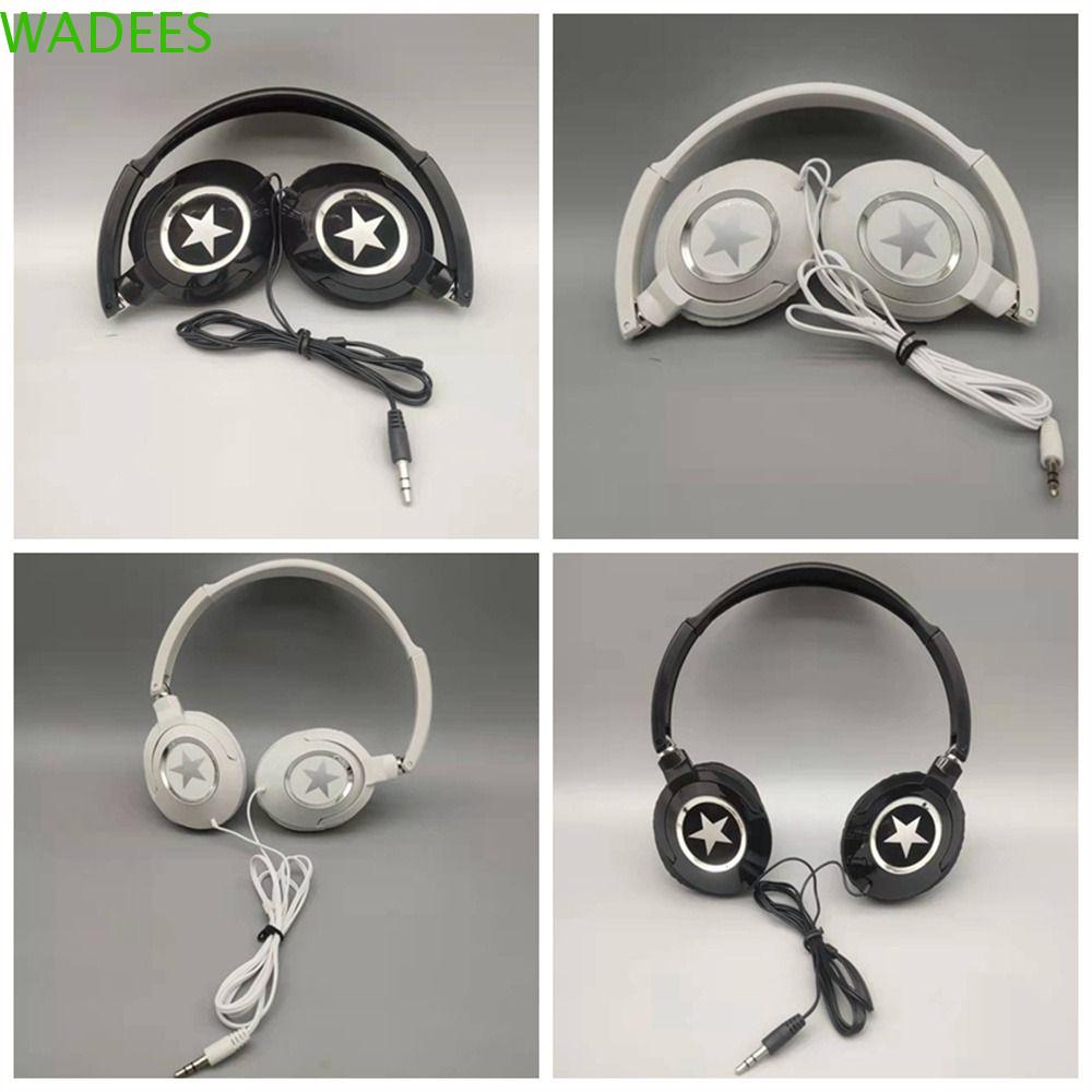 WADEES Wired Headphones, Flexible Adjustable Over Ear Headset, Sport ...