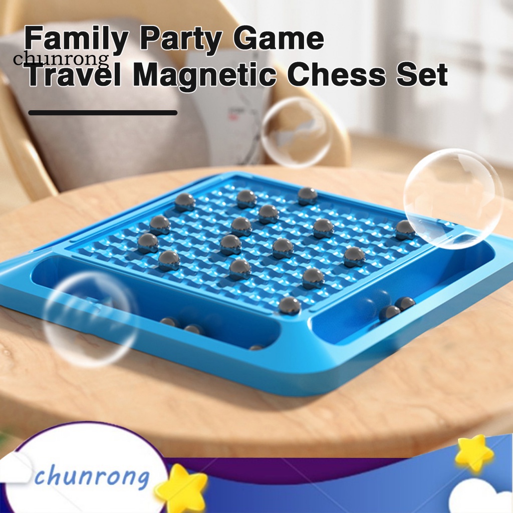 Family Party Game Magnetic Chess Board Magnetic Stone Board Game for ...