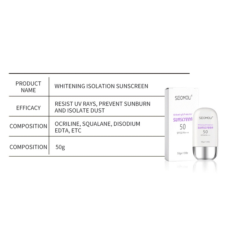 pinkflash SPF50+ sunscreen moisturizing shading prevent UV sunburn ...