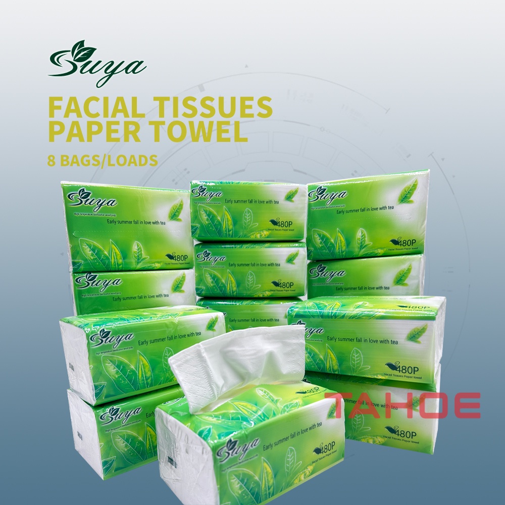 Suya Facial Tissue Paper Towel (8 packs) | Shopee Philippines
