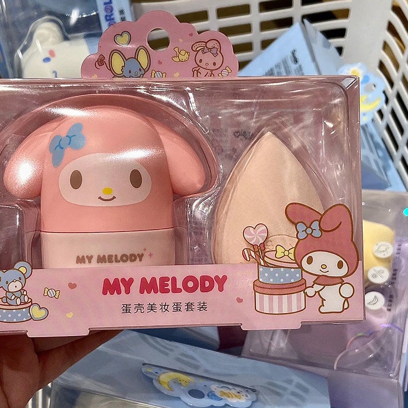 MINISO Cosmetic Egg Sanrio Smear-Proof Makeup Suit Cinnamoroll ...