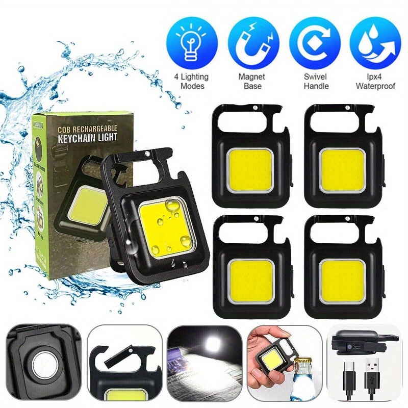 New Style Portable Small Pocket LED Lights Flashlight Mini Rechargeable ...