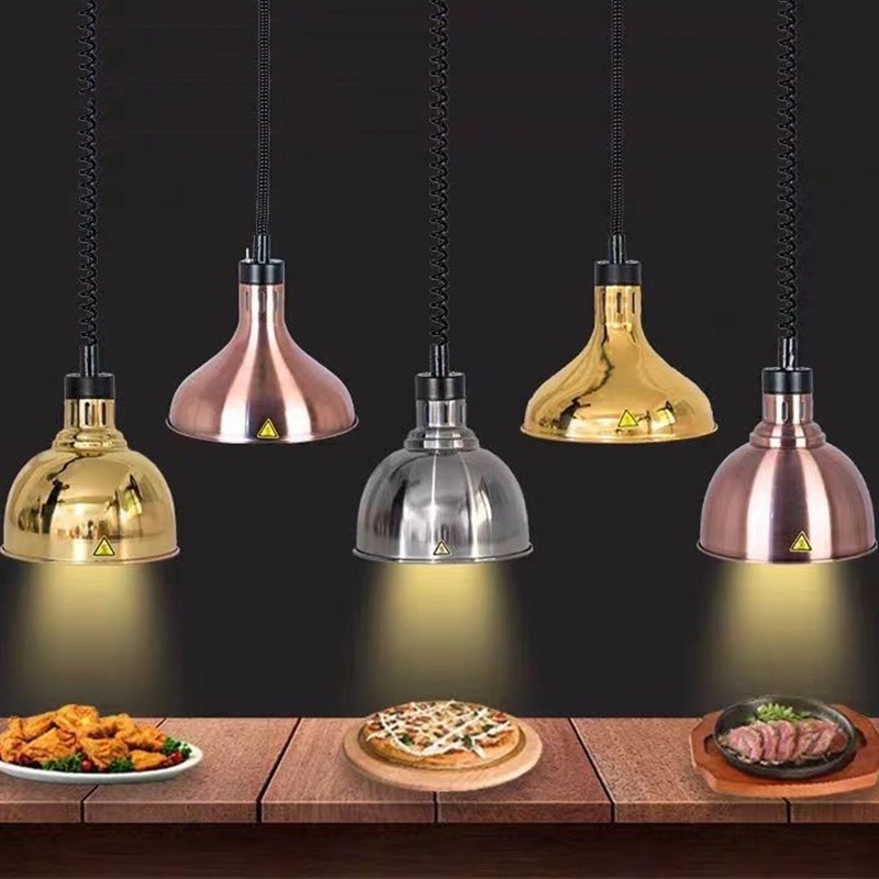 Food Heating Lamp Commercial Buffet Warmer Lamp, Insulation Food Lamp ...