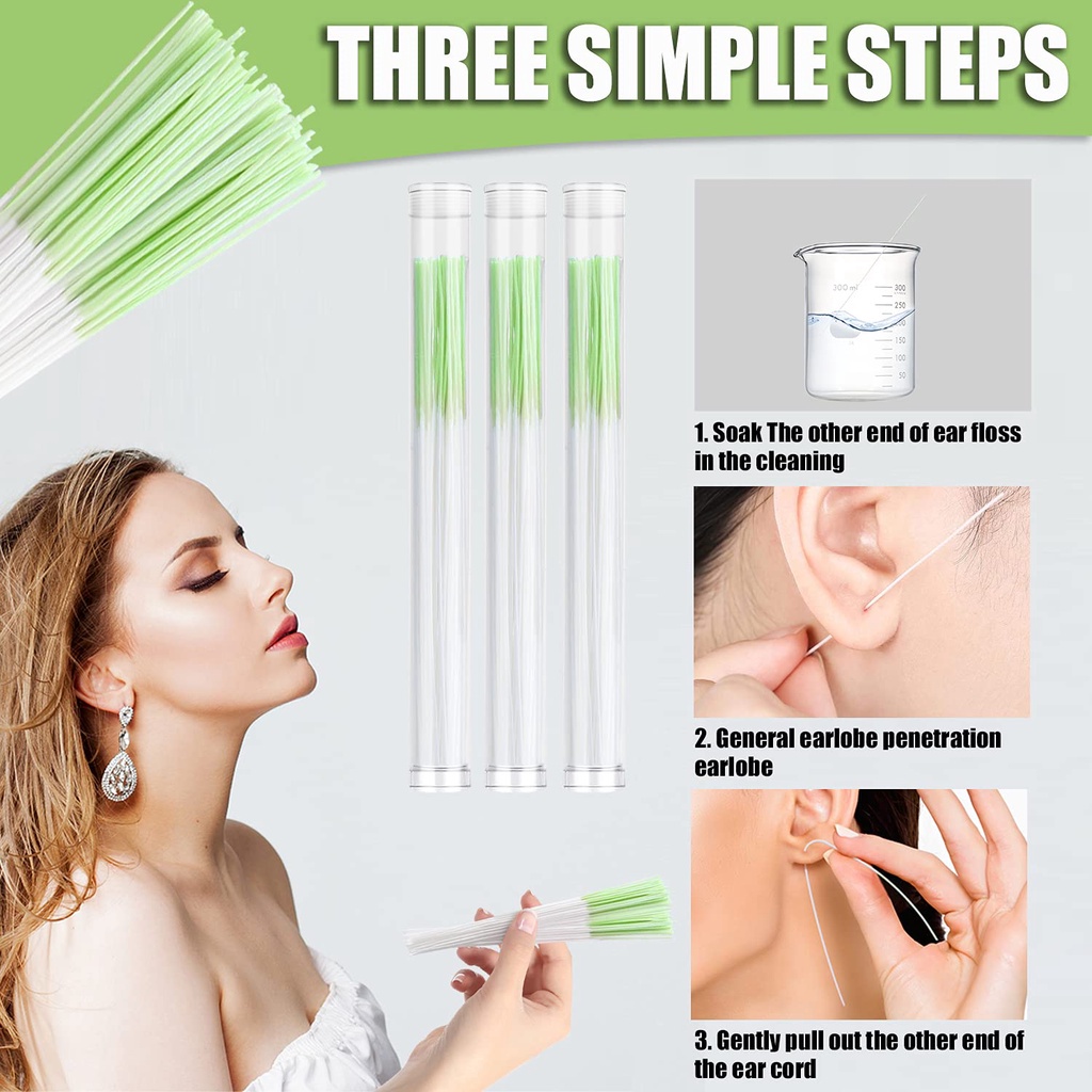 Ear Piercing Cleaning Line Gentle Paper Threads | Shopee Philippines