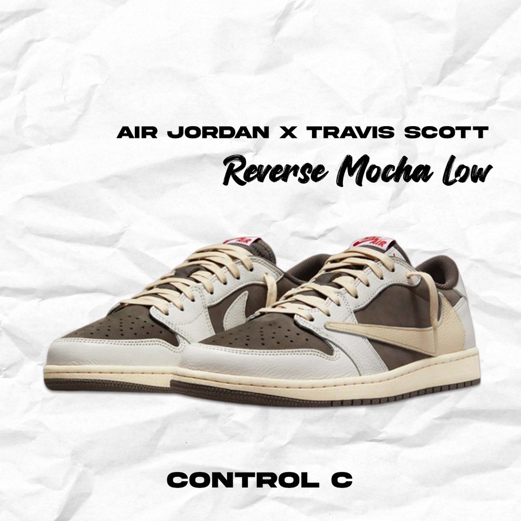 Jordan 1 Retro Low OG SP Travis Scott Reverse Mocha ( Originals Quality ...