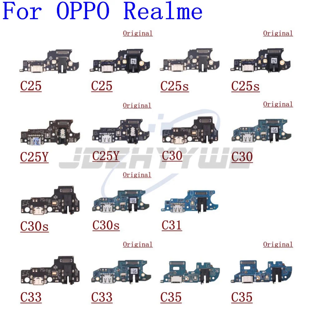 Original USB Charging Port Dock Plug Connector Charger Board Module With Microphone For OPPO ...