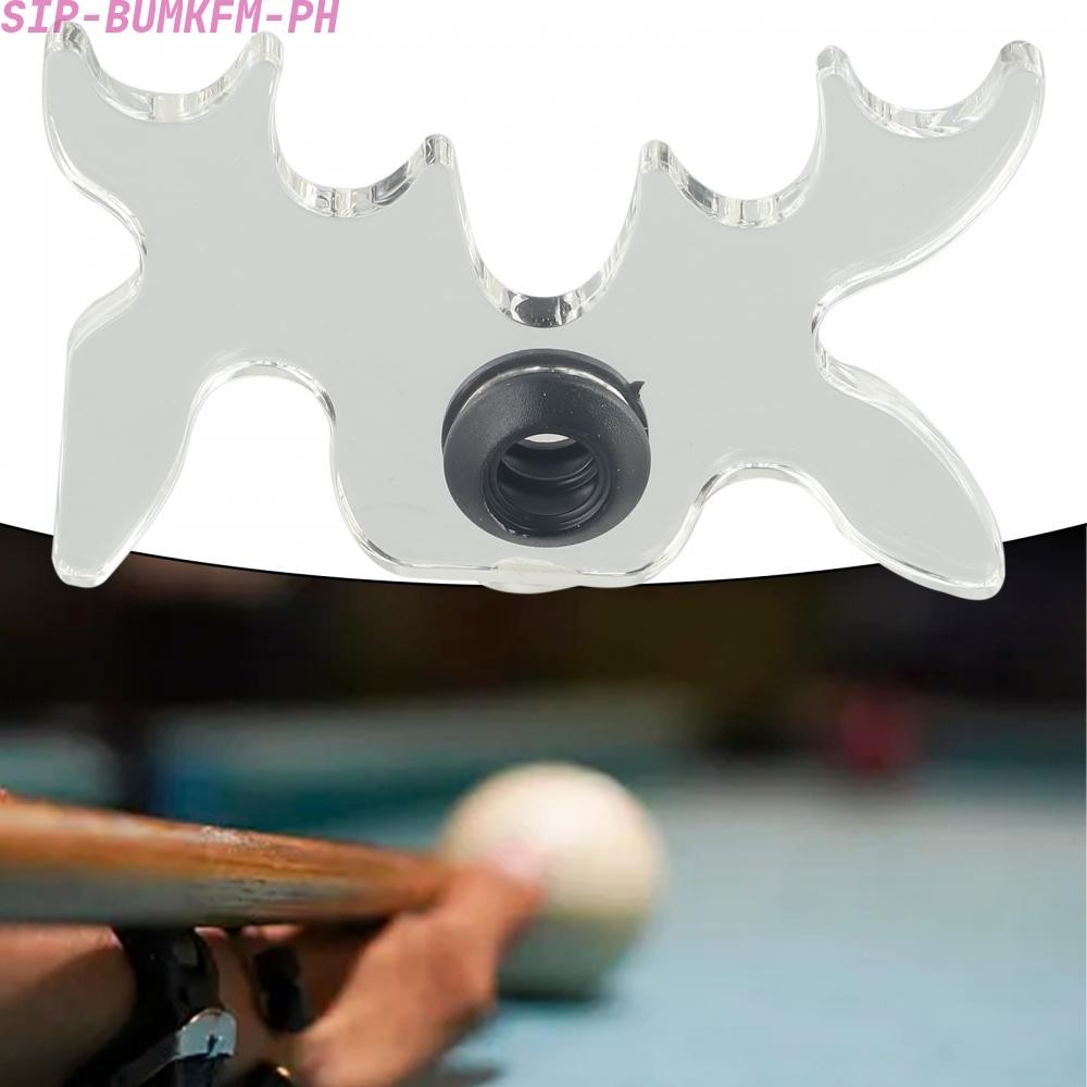 Pool Snooker Cue Bridge Head with Moose Shape for 7 Different Shooting ...
