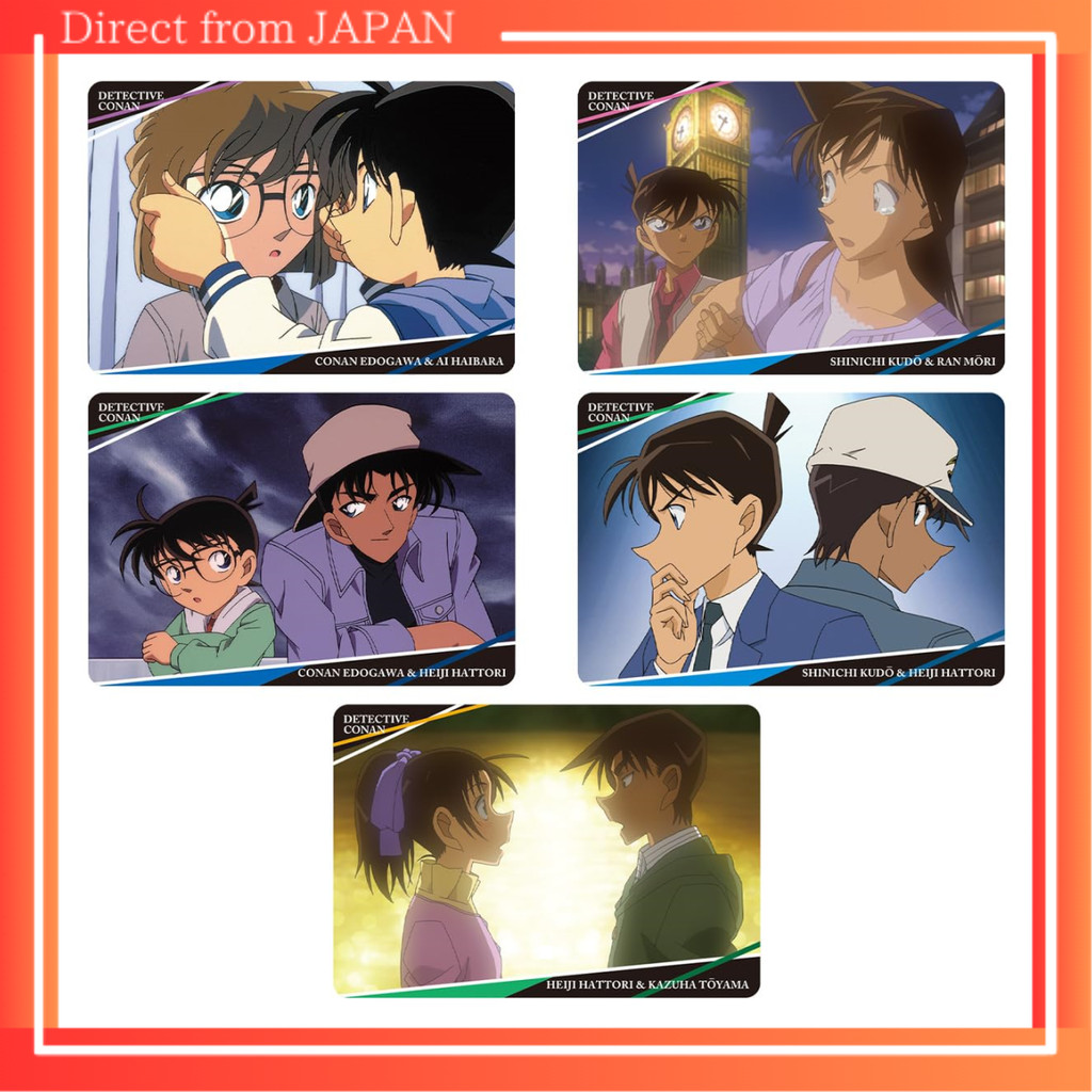 BANDAI Itajaga Detective Conan vol.3 20 pieces BOX Candy Toy Snack ...