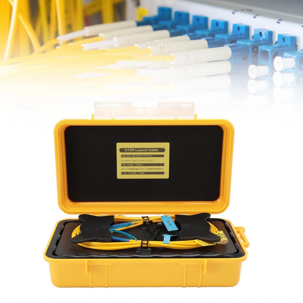 Superparis OTDR Launch Cable Box 1000m SC UPCSC UPC Single Mode Test ...