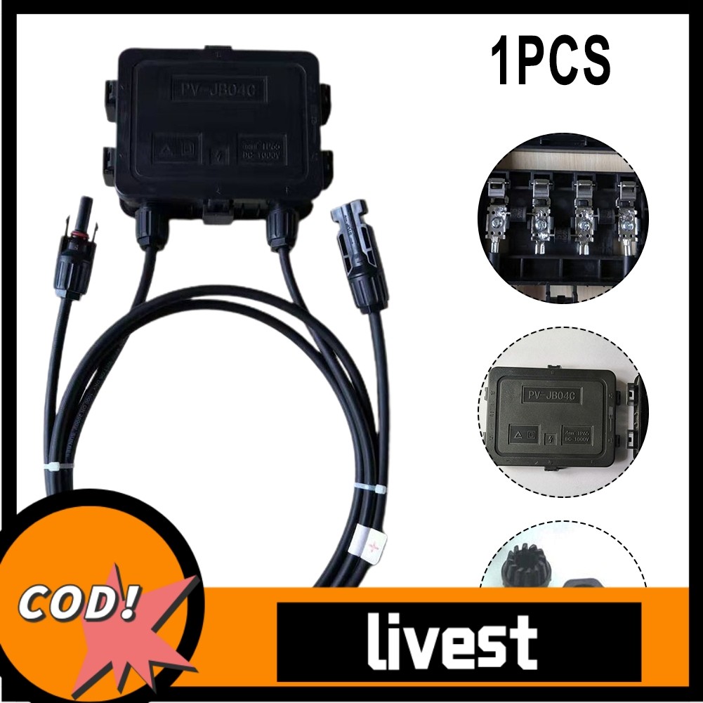 Livest/ PV Solar Panel Junction Box With Cable 180W-300W PV Solar ...
