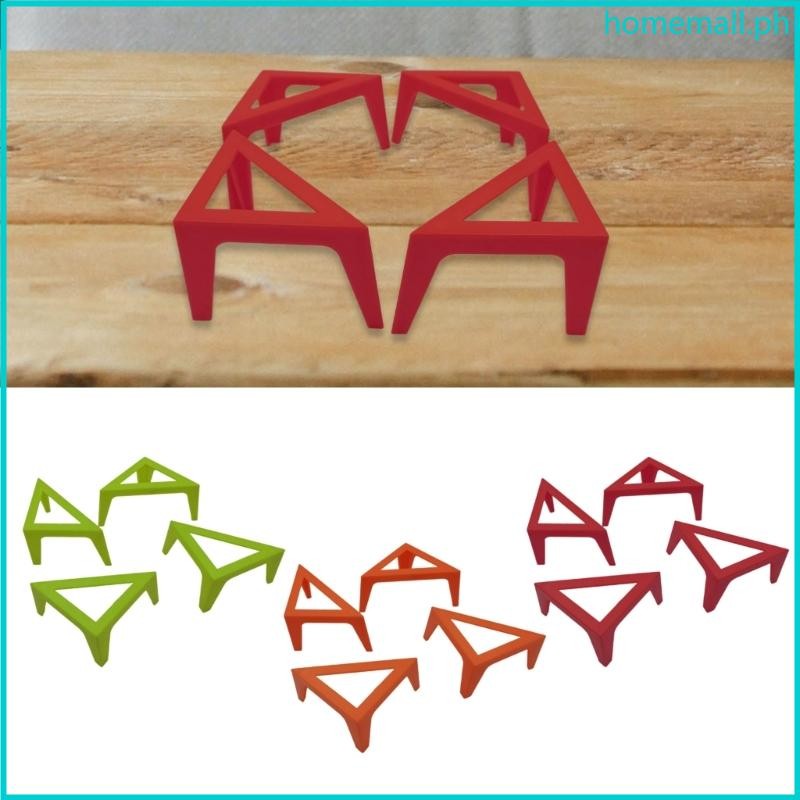 HO Mini Canvas Feet Risers Set of 4 Canvas Stands Pouring Painting ...