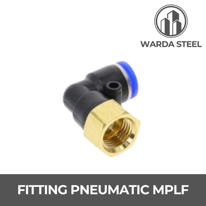 Mplf 6 Pneumatic Elbow Thread Fittings in Slip Lock Hose - Female ...