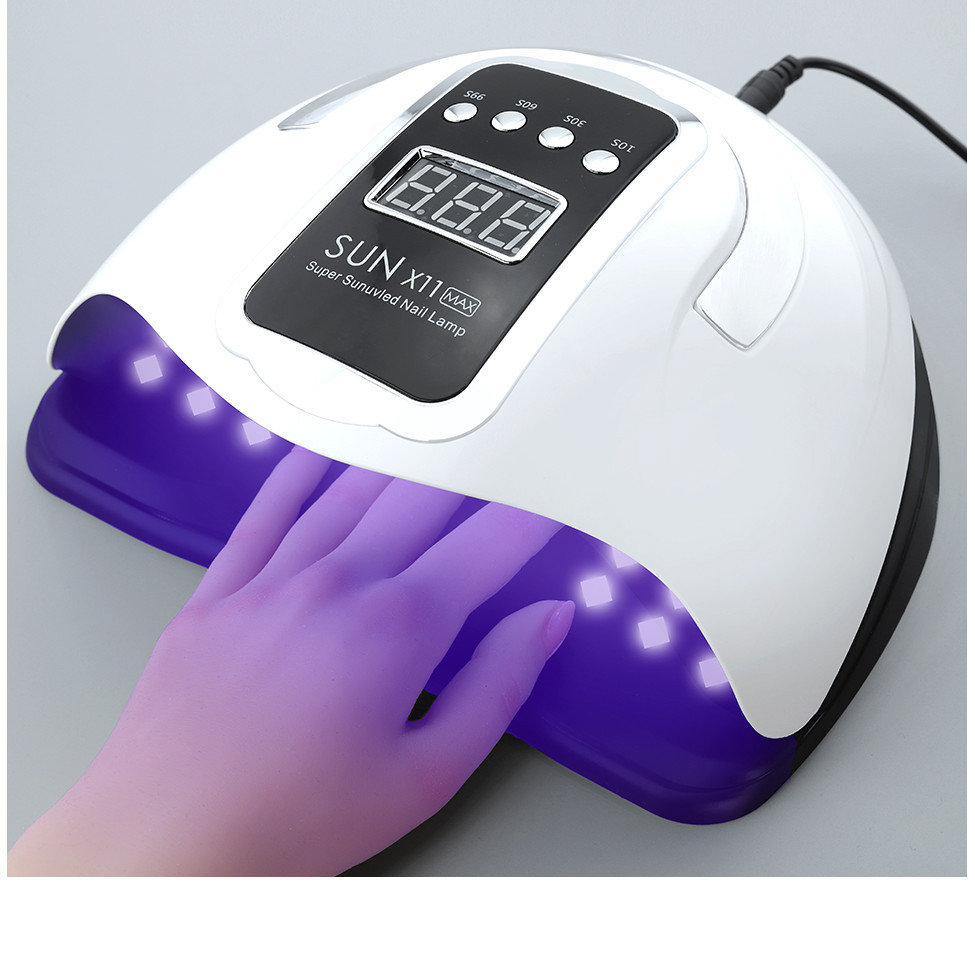 280W SUN X11 MAX UV LAMP 66 LEDs UV light nail dryer Quick dryer Auto ...