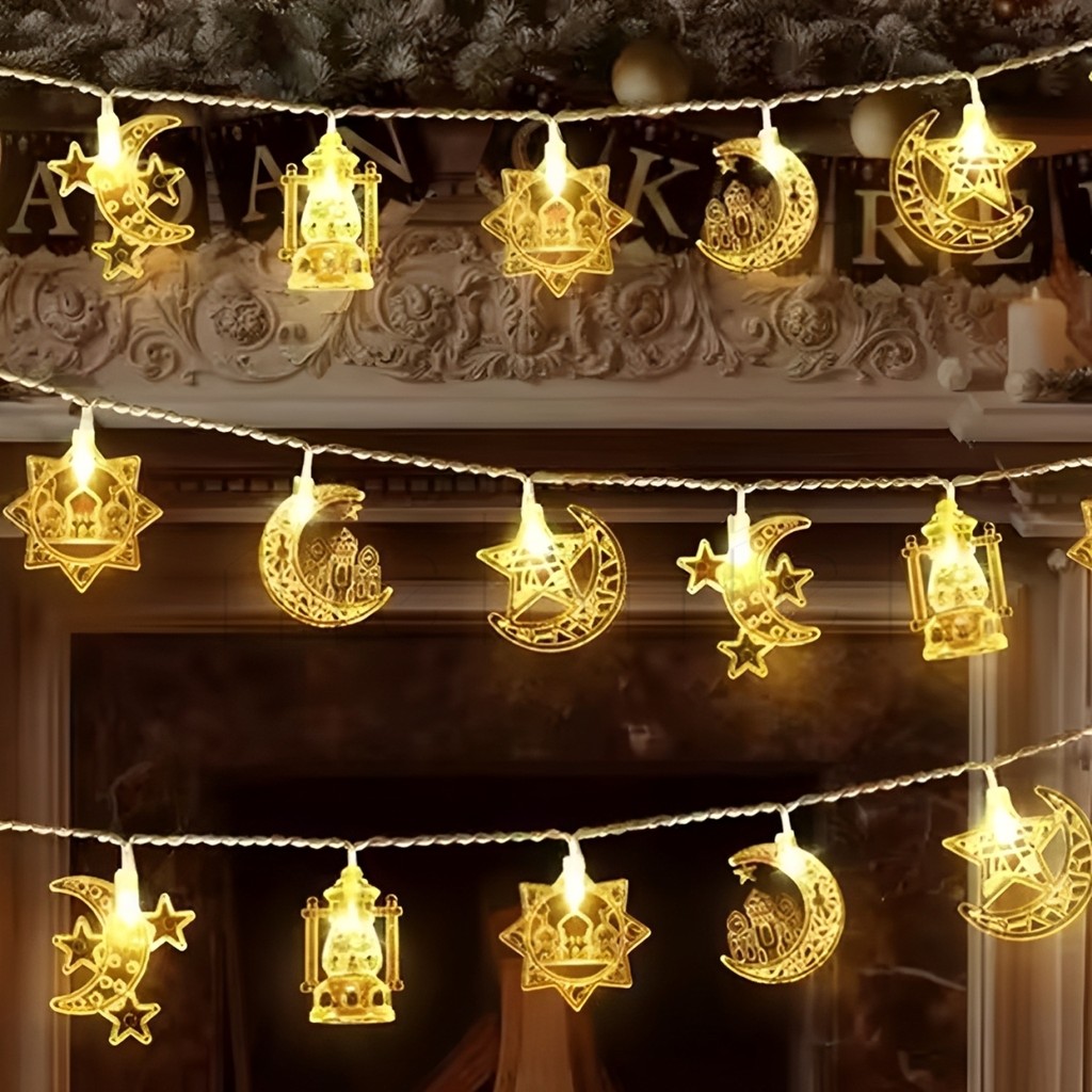 Islamic Muslim Festival Party Supplies - Battery Operated Decorative ...