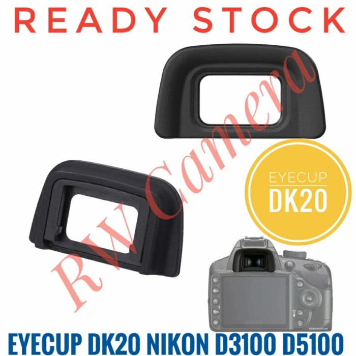 Eyecup DK20 Eye Cup Rubber View Finder NIKON D5100 D5200 D3000 D3200 ...