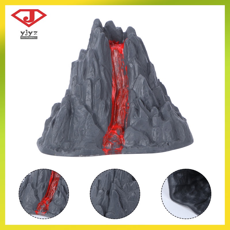 Volcano Model 10 Pcs Dinosaur Toys Documentary Decor Party Supplies ...
