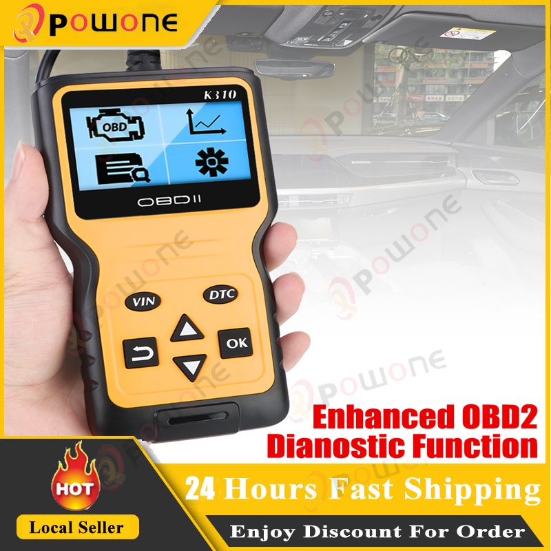 Universal Car Ignition Tester K310 V310 OBD2 Code Reader Diagnostic ...