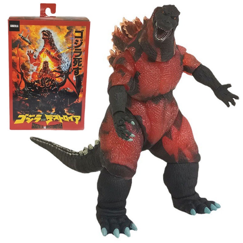Neca1995 Red Lotus godzilla godzilla godzilla Monster Figure Model SHM ...