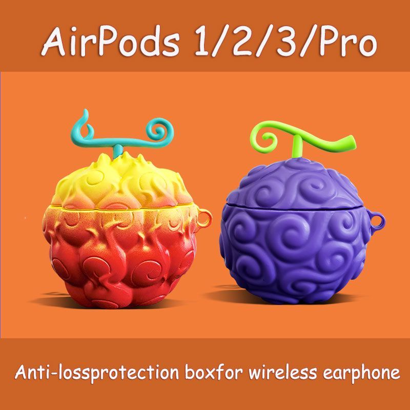 One Piece Devil Fruit AirPods Case AirPods 1/2/3 Apple Wireless ...