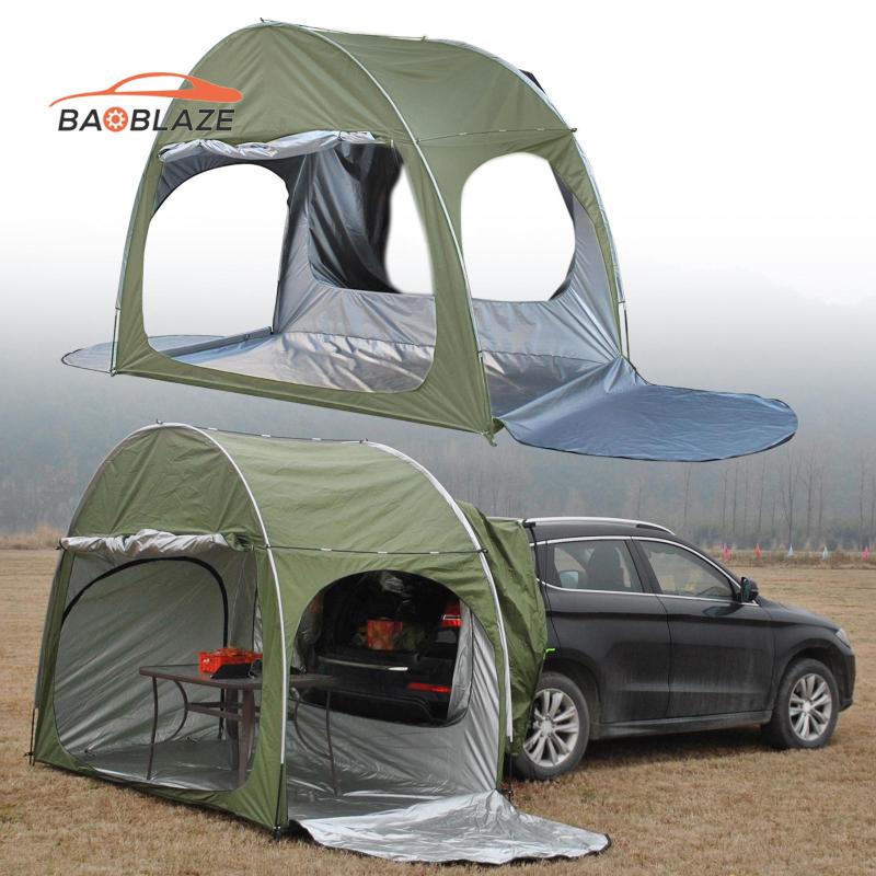 [Baoblaze] Car Trunk Rear Tent Camping Awning Tail Extension Van 3 Door ...