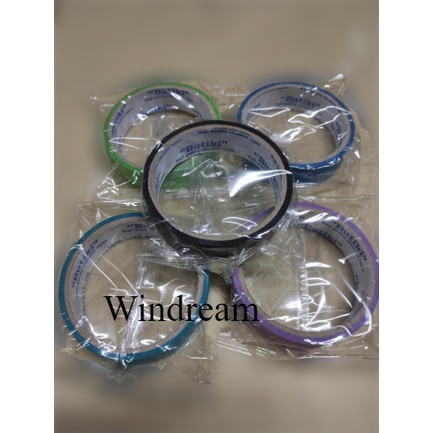 Butiki Colored Masking Tape Big Core 1inch | Shopee Philippines