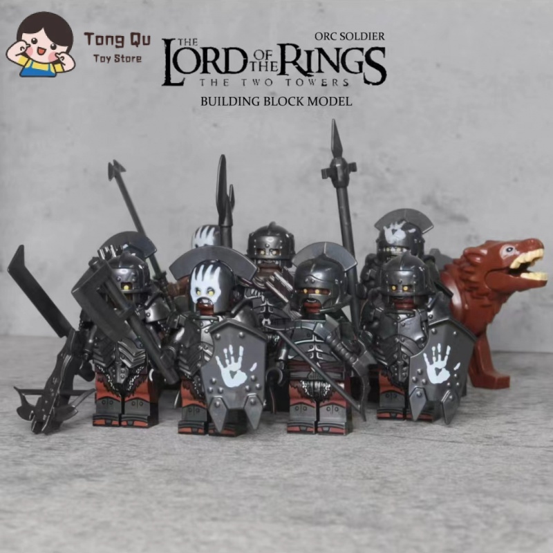 The Lord of the Rings Building Block Dolls Medieval Warriors Strong ...