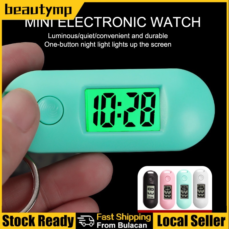 Silent Luminous ABS Digital Electronic Clock Student Exam Study Simple ...