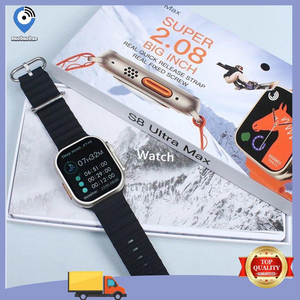 S8 Ultra Max Smartwatch 2.08 Large Screen Sports Model Wireless ...
