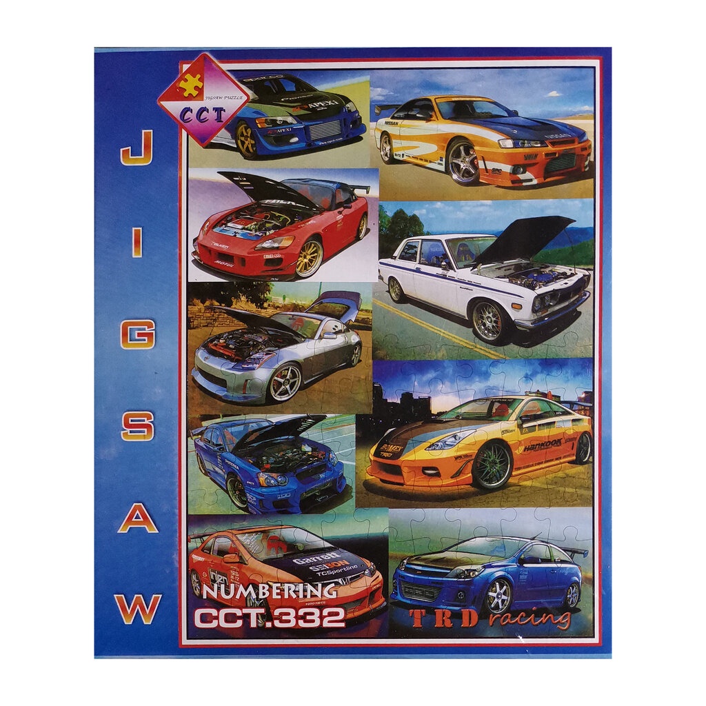 Jigsaw Puzzle 500 Pieces CCT.332 Vehicles Car Toyota Racing Development ...