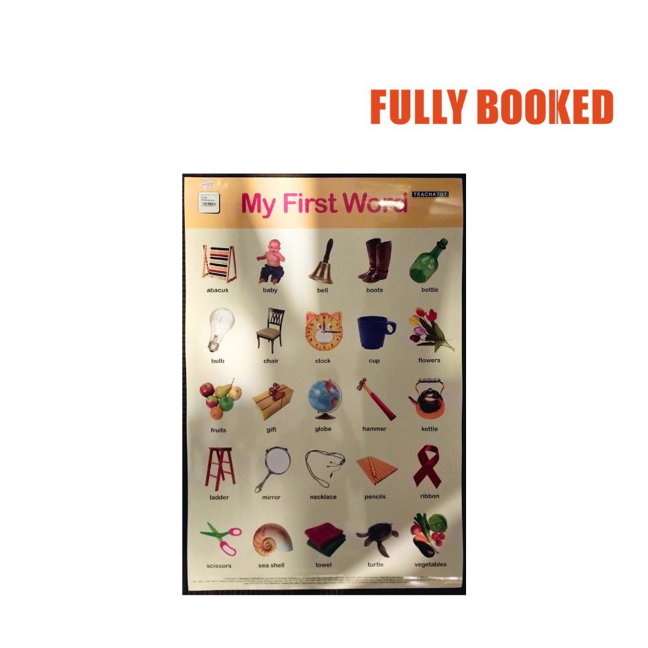 Teachatot: My First Word Wall Chart | Shopee Philippines