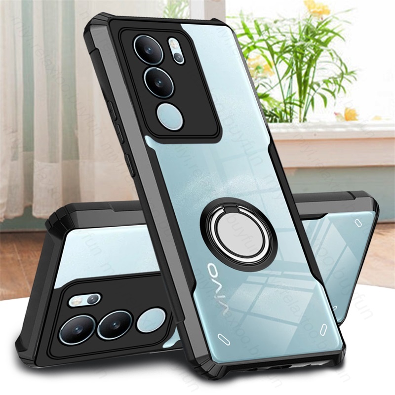 Transparent Acrylic Back Cover For VIVO V40 V29e V29 Pro V29 Lite Y58 ...