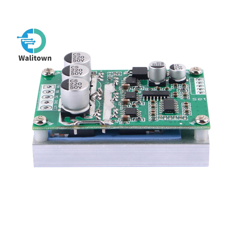 DC 12V to 36V 15A 500W DC Brushless Motor Controller Hall BLDC Driver ...