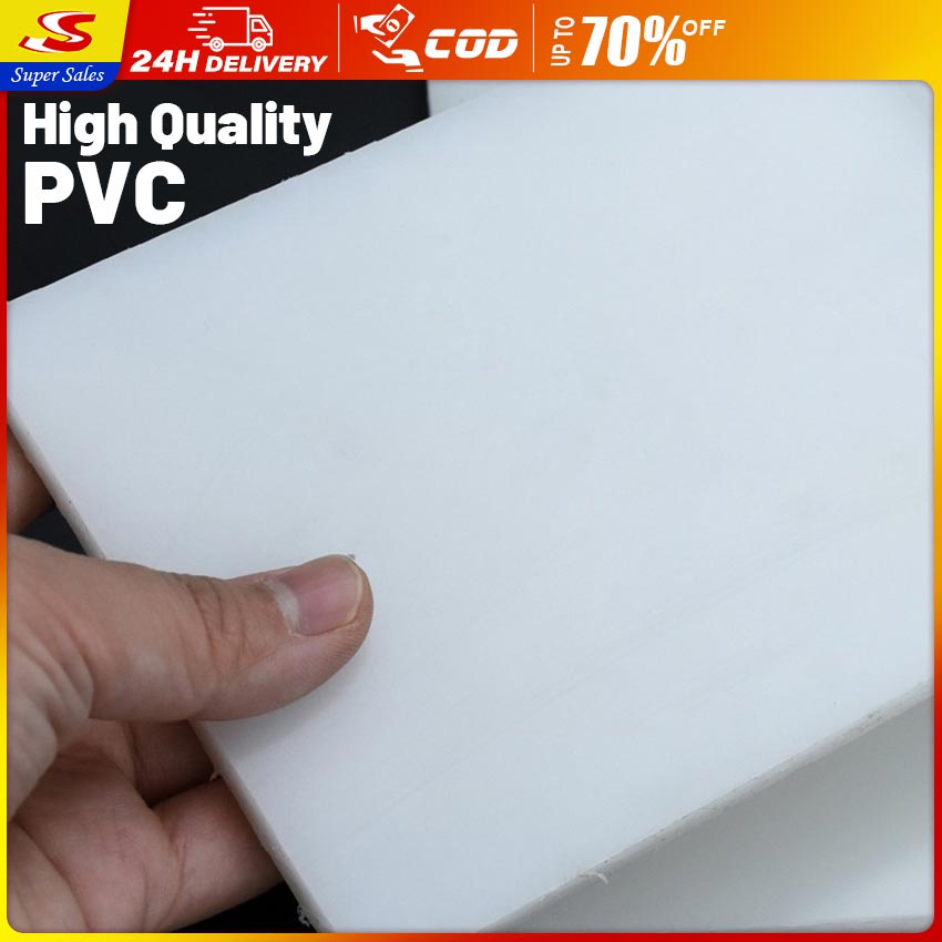 【SuperSales】Punching Pad Rubber Board White Polypropylene Board pvc Plastic Sheets Plate For DIY ...